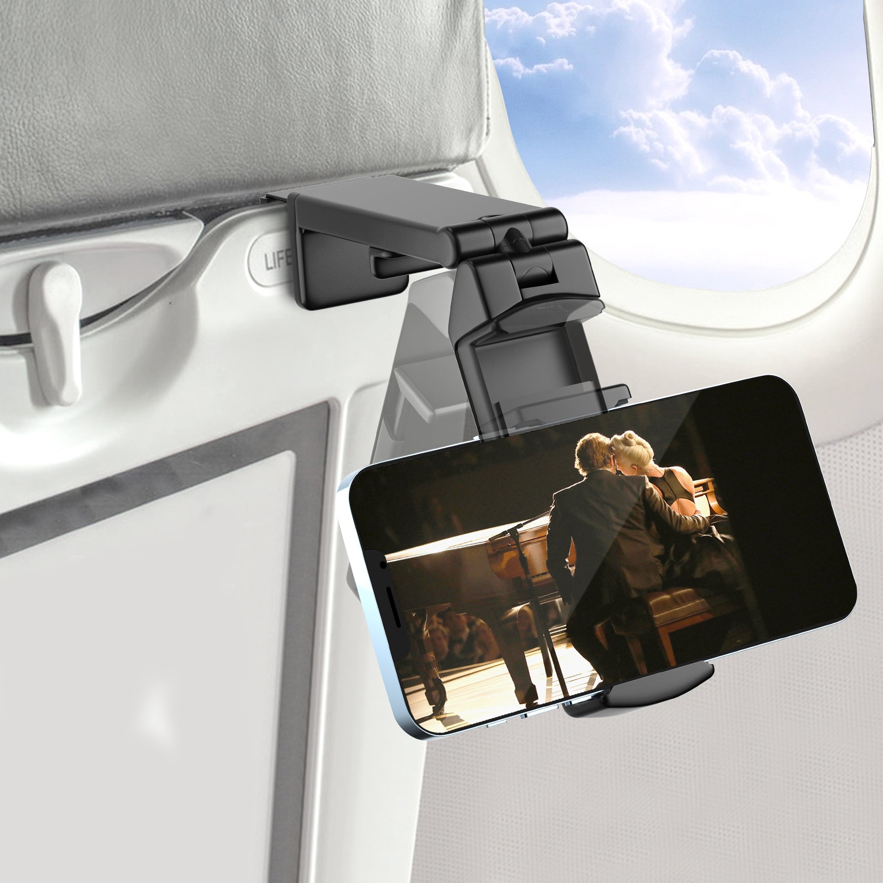 Universal in Flight Airplane Phone Holder Mount – Perilogics